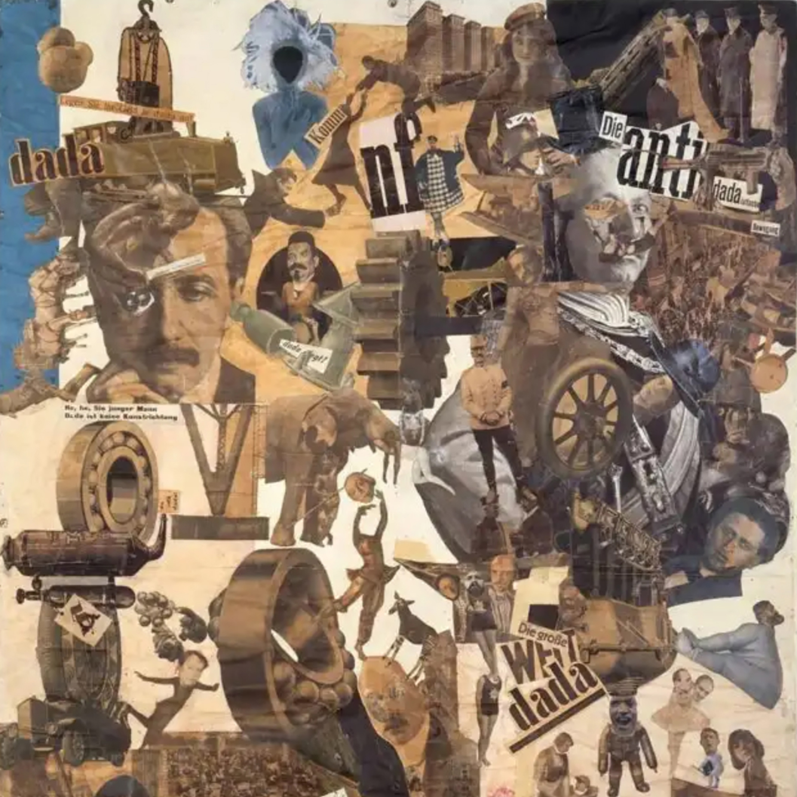 Collages dada arts visuels | Théâtre du Galpon